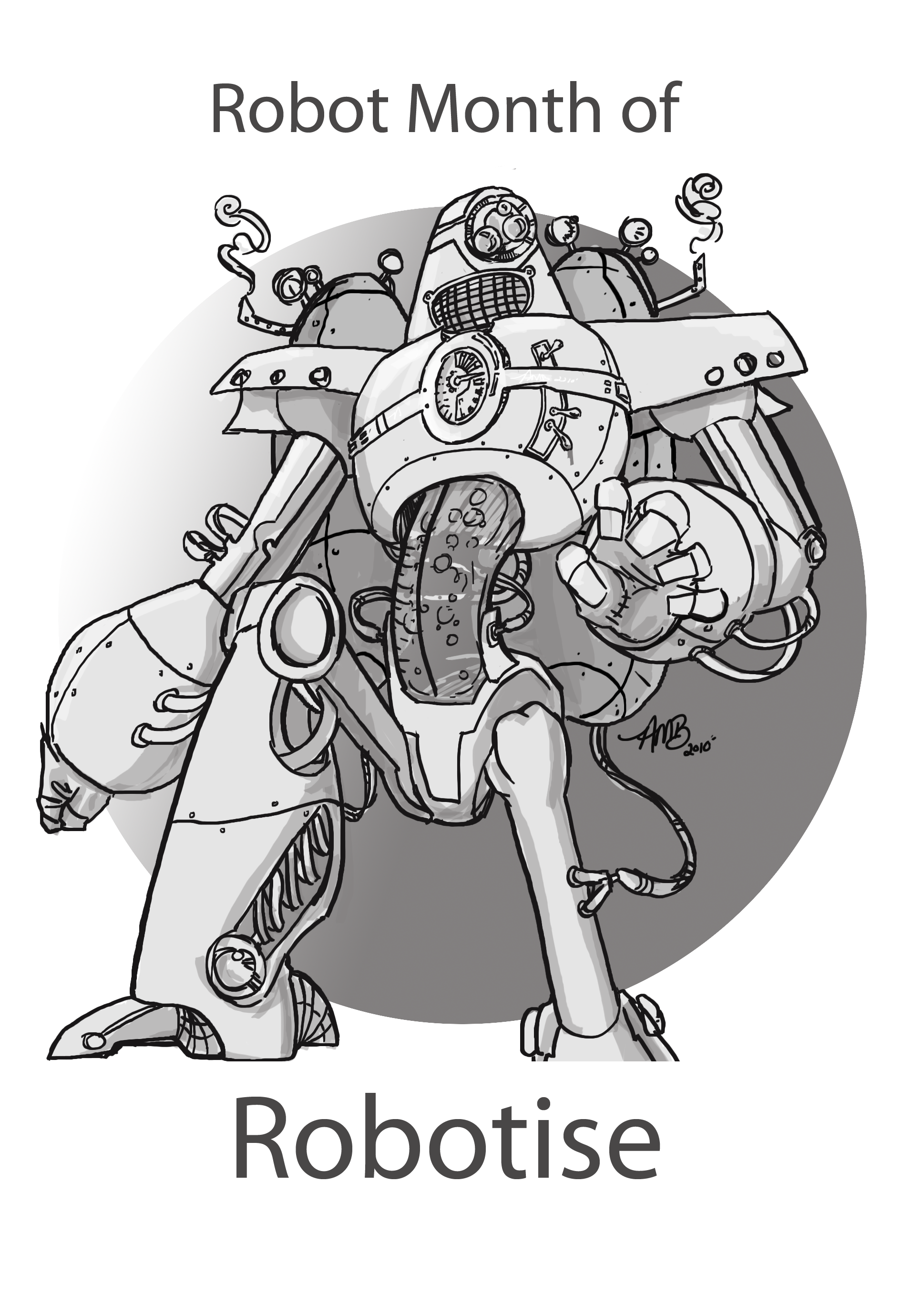 Robot Month of Robotise - Artist Guild, Formerly the Cartoonist's ...